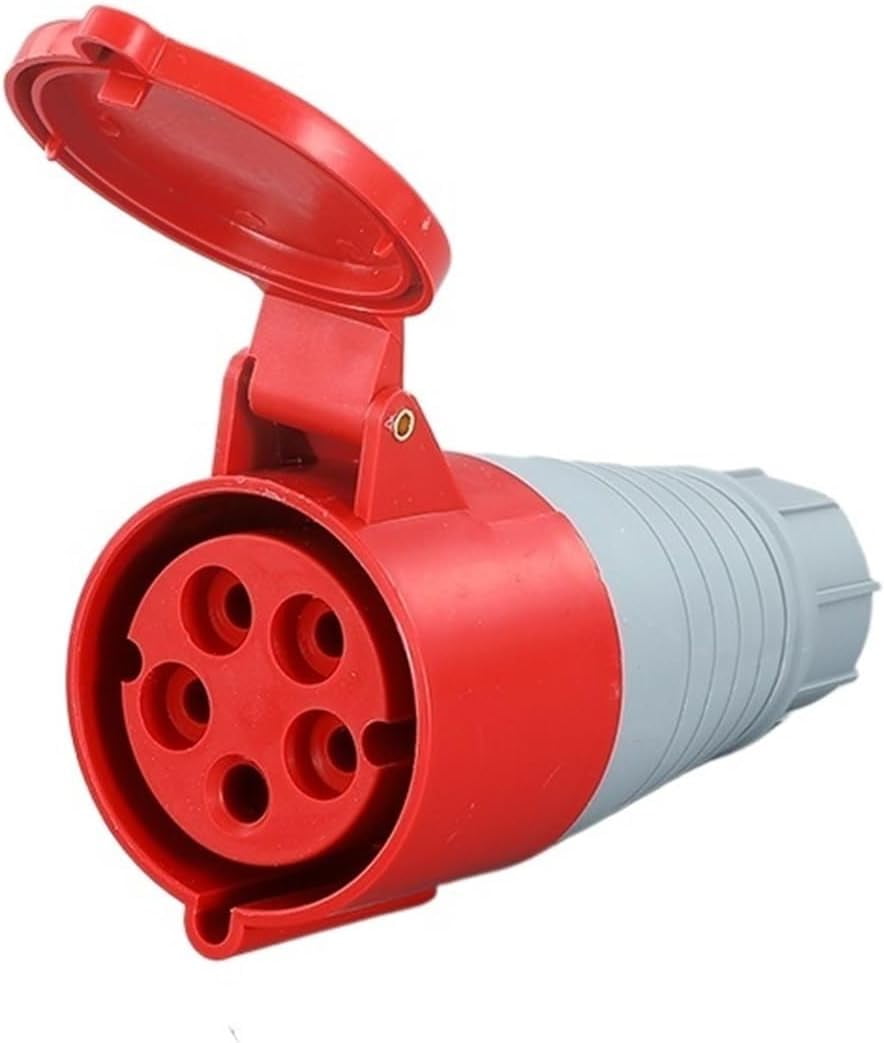 Industrial Plug and Socket Connector Three-Phase Electric 3/4/5 core ...