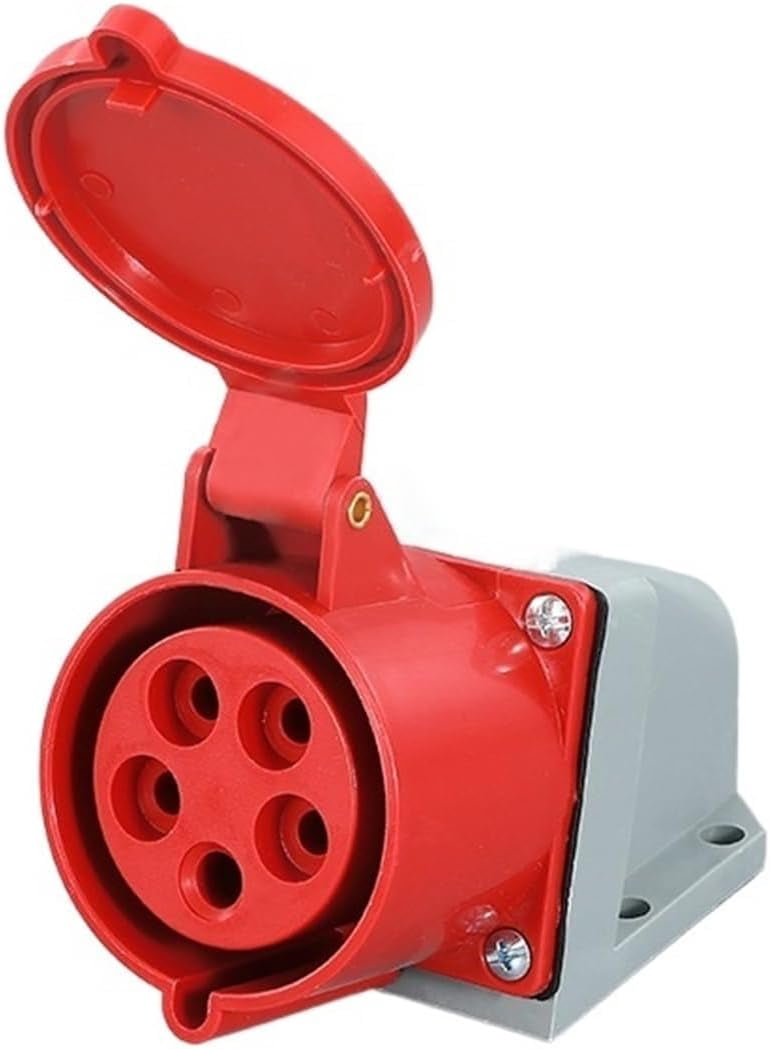 Industrial Plug and Socket Connector Three-Phase Electric 3/4/5 core ...