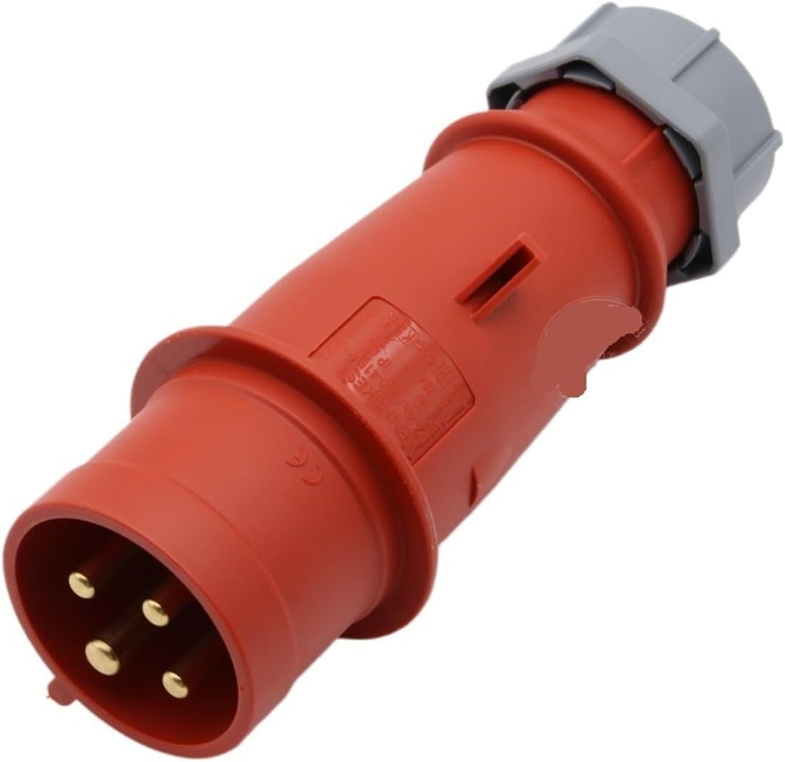 Industrial Plug and Socket TYP: 264 32A Four-core Three-Phase Four-core ...