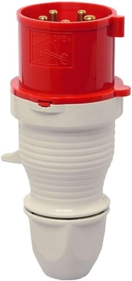 Industrial Plug and Socket Waterproof and dustproof 16A 5P 400V ...
