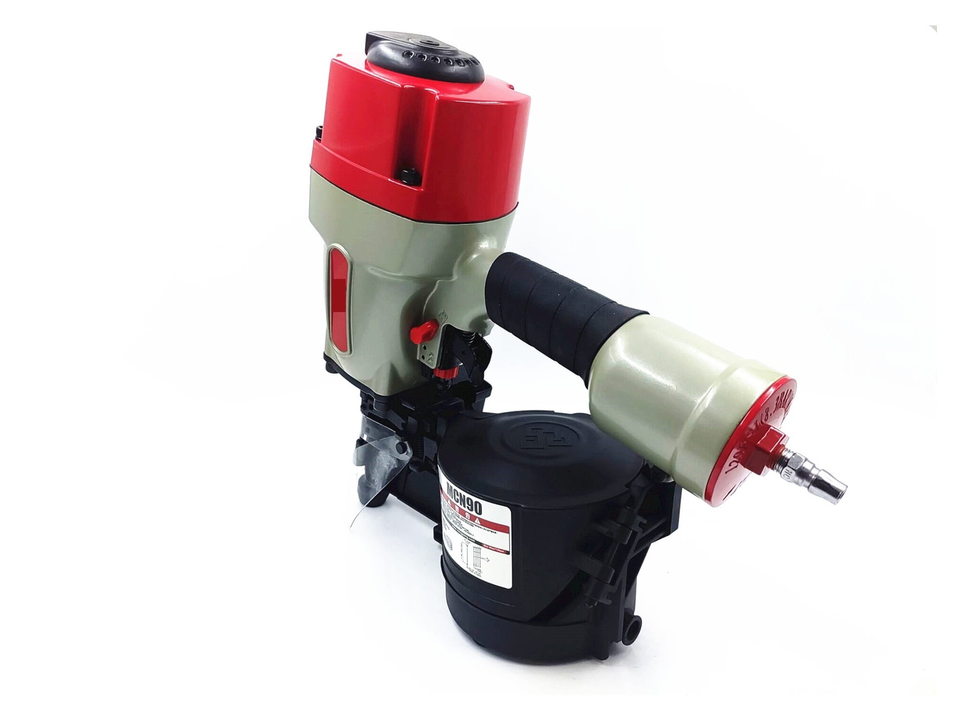 Industrial Pneumatic Tool MCN90 Pneumatic Coil Nailer Light Roll Nail ...