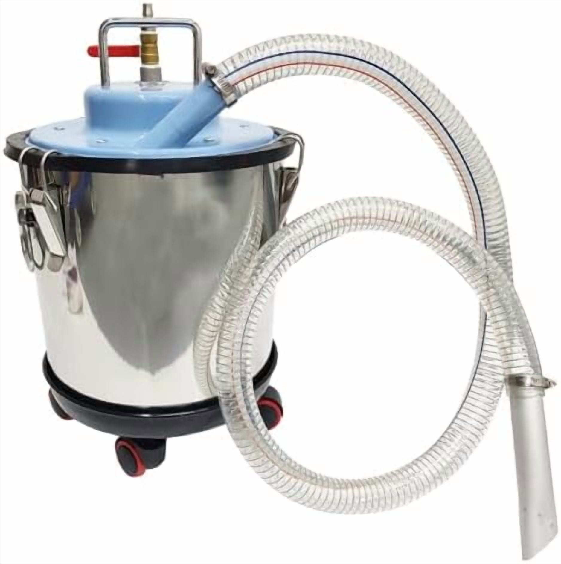 Industrial Pneumatic Vacuum Cleaner, 20L Air-Powered Portable Dust ...
