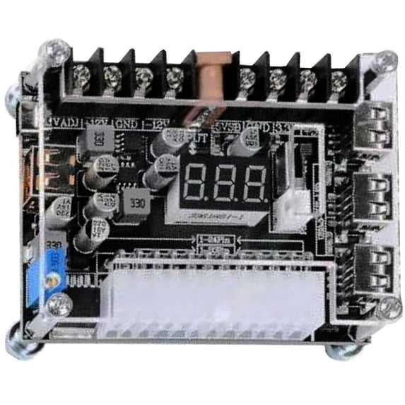 Multiple Interfaces Power Supply Conversion Board with USB & Sockets ...