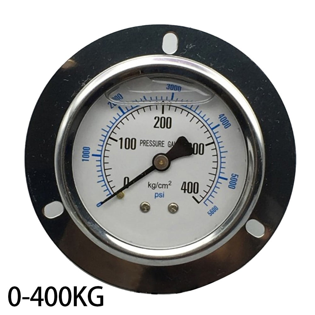 Industrial Pressure Monitoring Axial Edge Gauge Easy Installation ...