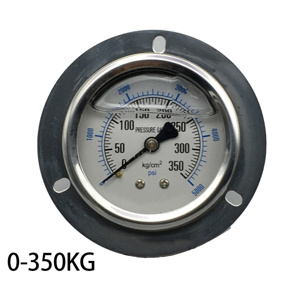 Industrial Pressure Monitoring Axial Edge Gauge Easy Installation ...