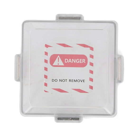 Industrial Push Button Cover, PC Flame Retardant, Lockable, Prevents ...