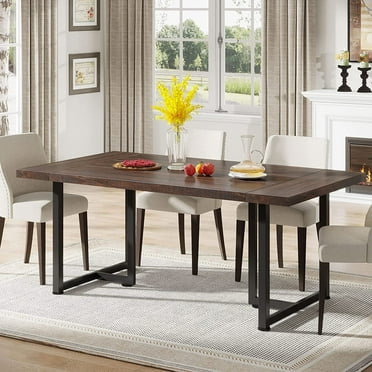 CosmoLiving Astor Dining Table, White Marble Top with Gold Legs ...
