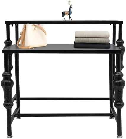 Industrial Retail Display Tables, Set of 2 Modern Standing Clothing ...