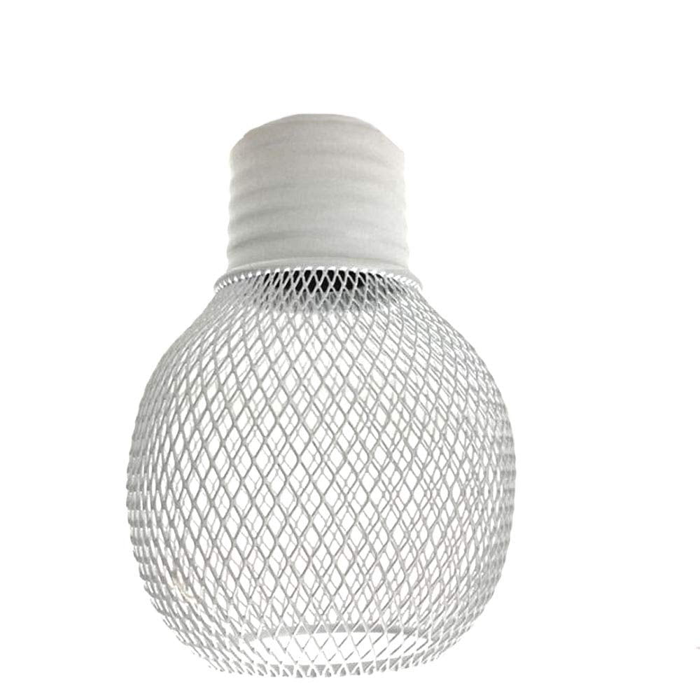Industrial Retro Style Mesh Wire Bulb Cage Lamp Guard Vintage Trouble ...