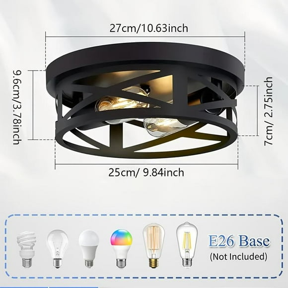 2 Bulb Light Fixture