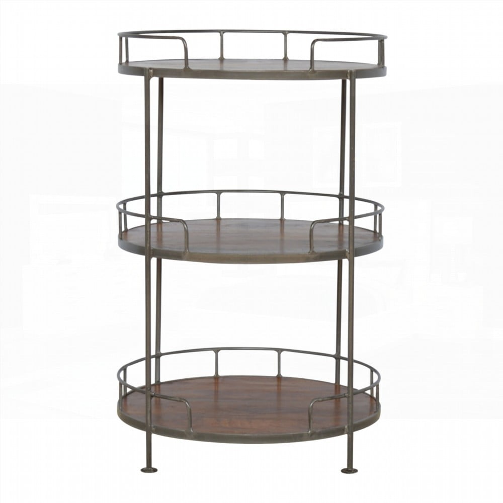 Industrial Round Butler Tray Table to Elevate Your Living Space ...