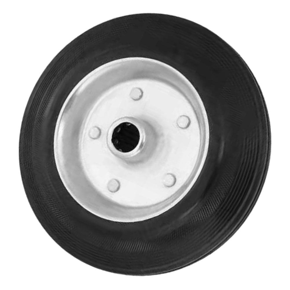 Industrial Rubber Wheel Caster Wheels Cart Casters Heavy Replacement ...