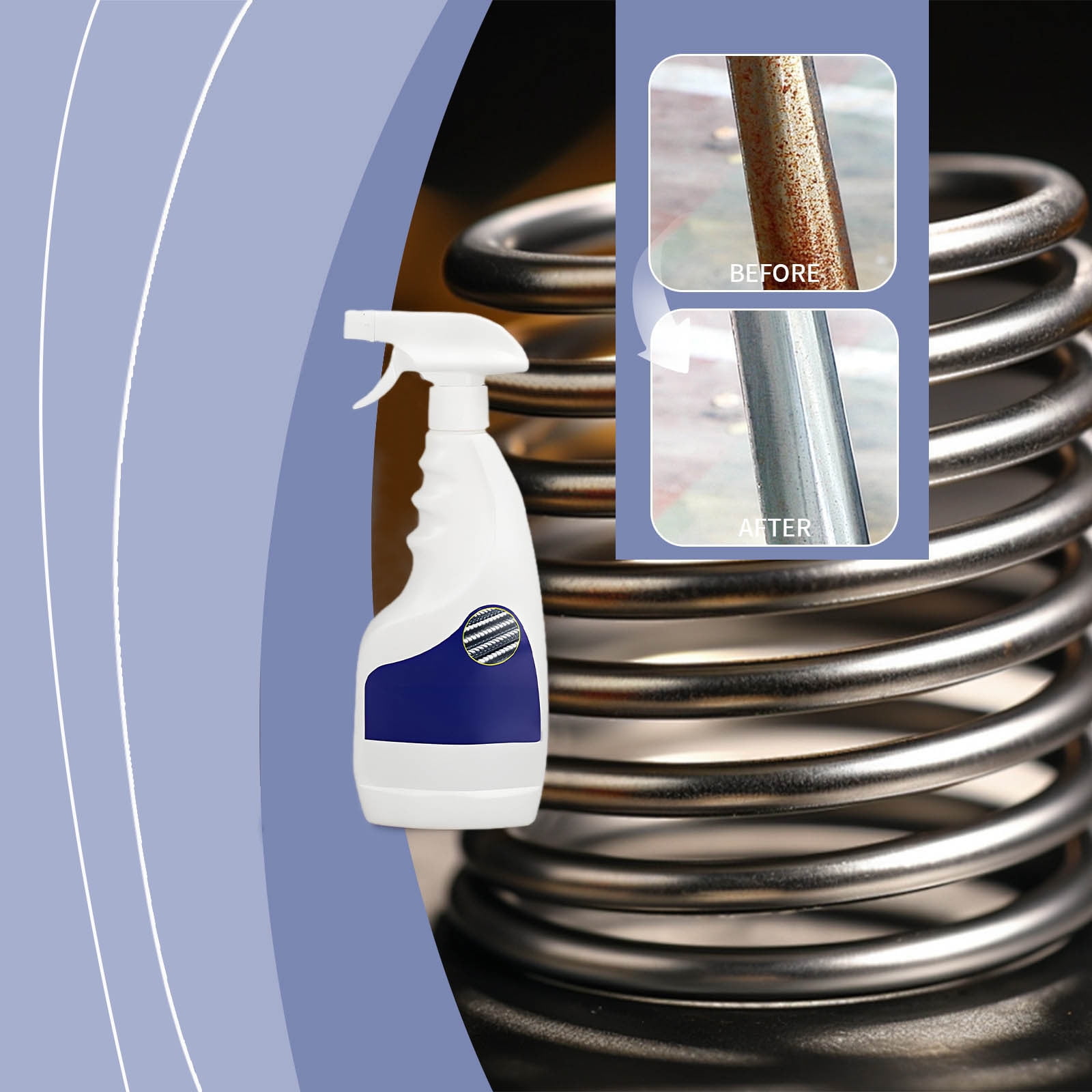 Industrial Rust Remover 500ml | Strong Stainless Steel Cleaner for ...
