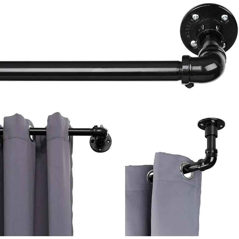 Industrial Pipe Curtain Rods