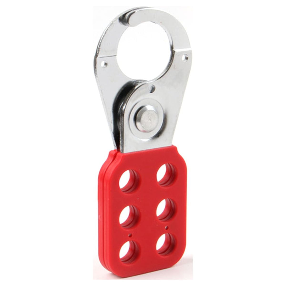 Industrial Safety Six-hole Lockout Hasp with Red Coating - Walmart.com