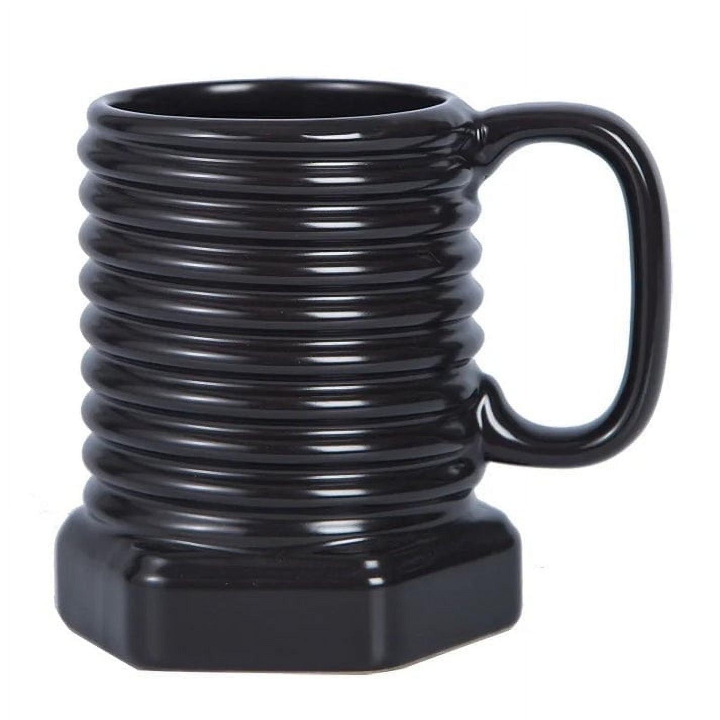 Industrial Screw Design Ceramic Coffee Mug 12oz, Matte Finish Cup with ...