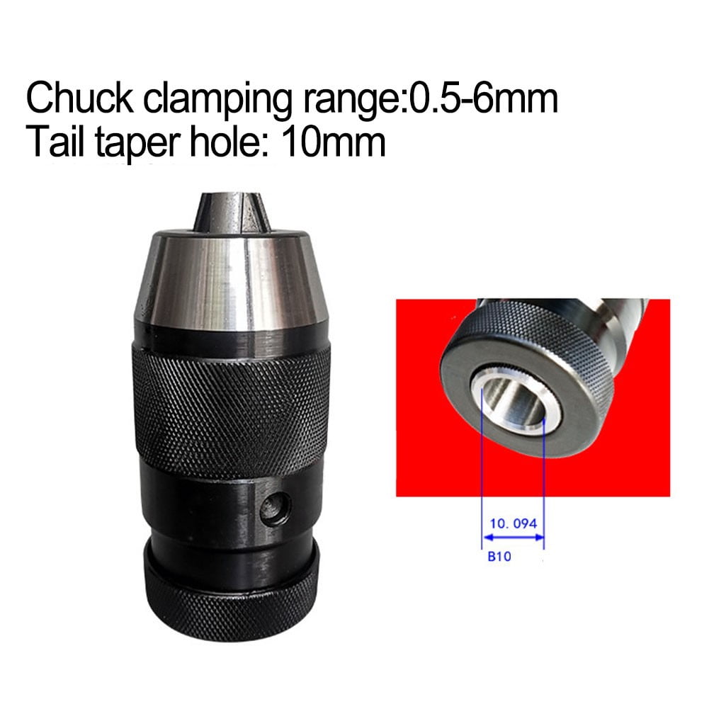 Industrial Self Tightening Drill Chuck For Cnc And Lathe B10 B12 B16 ...