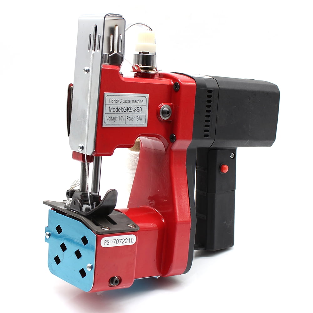 Industrial Sewing Machine 190W Portable Electric Aluminum Alloy Sewing ...