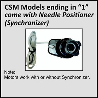 Industrial Sewing Machine Servo Motor with Needle Position and ...