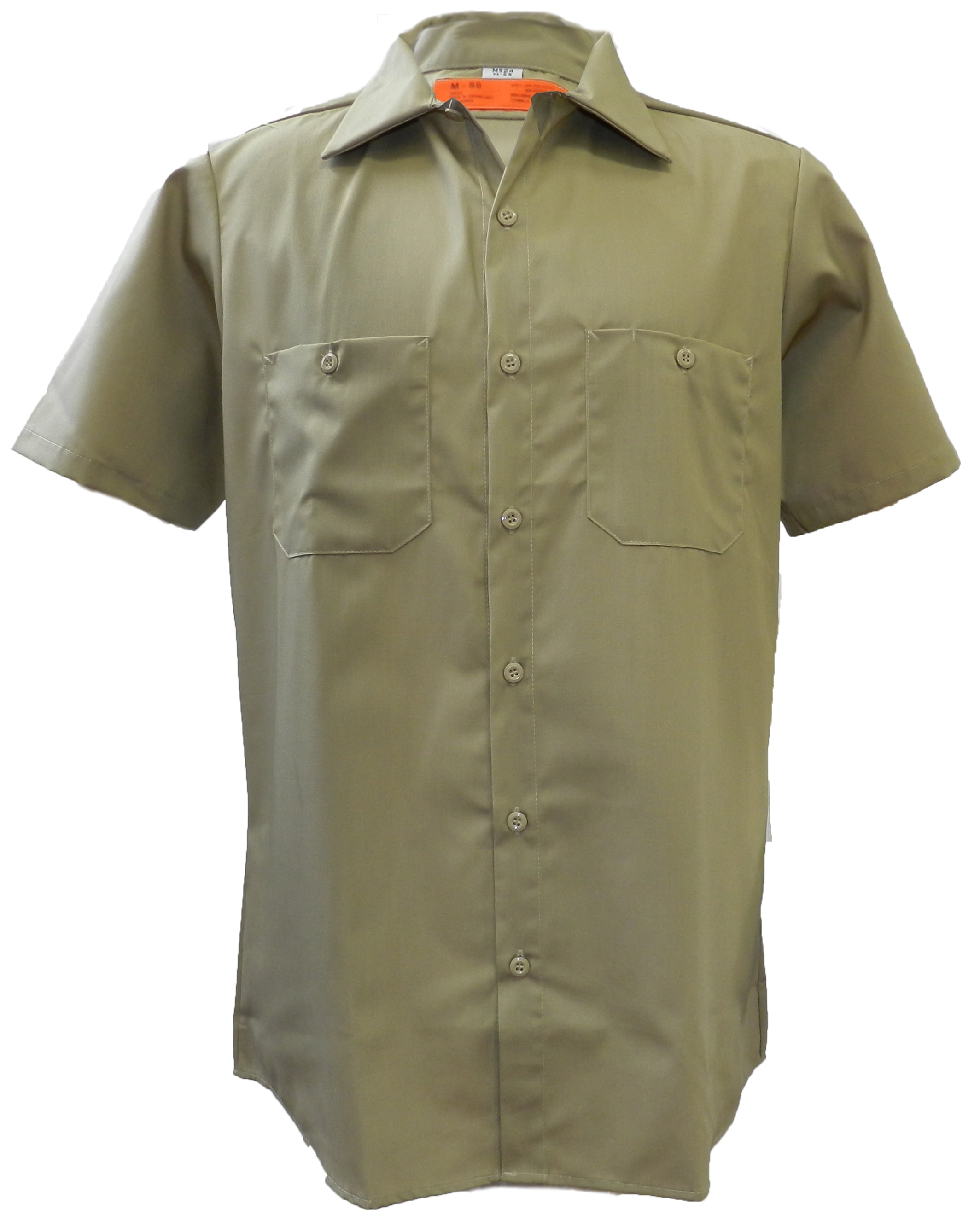 Solar-1 Industrial Short Sleeve Cotton Workwear Shirt MS24 - Walmart.com