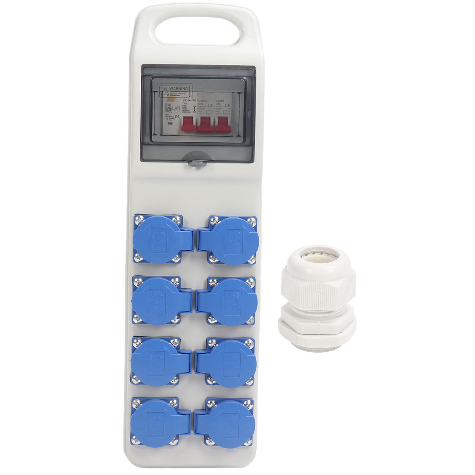 Industrial Socket Box 8 Way IP65 Waterproof Portable Socket ...