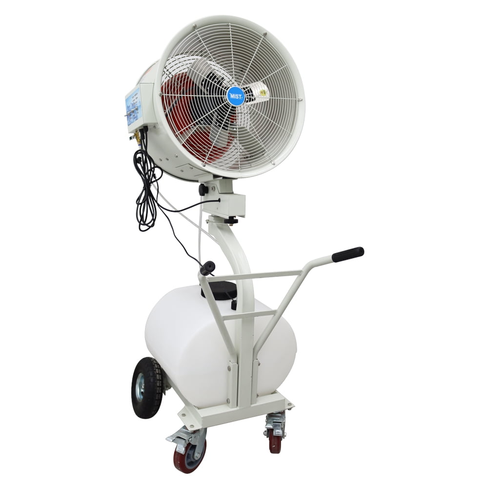 Industrial Spray Electric Fan Atomizing Humidifier Mist Fan Humidifying ...