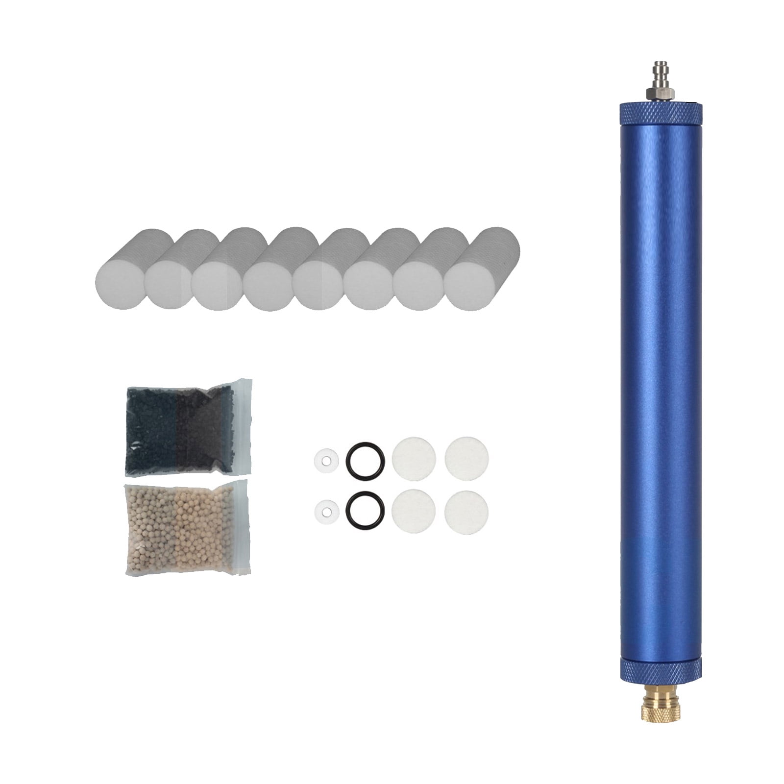 Industrial Strength Aluminum Oil Water Separator 3 Tiers Filtration ...