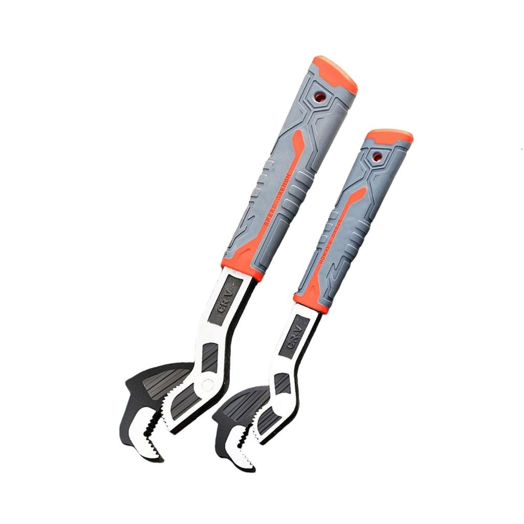Industrial Strength Locking Jaw Adjustable Wrench With Comfort Handle ...