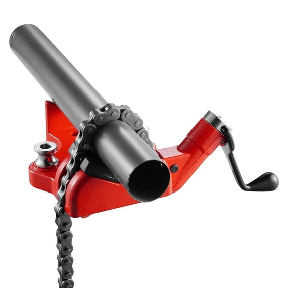 Industrial-Strength Pipe Chain Vise with 28" Chain, Cast Iron Base ...