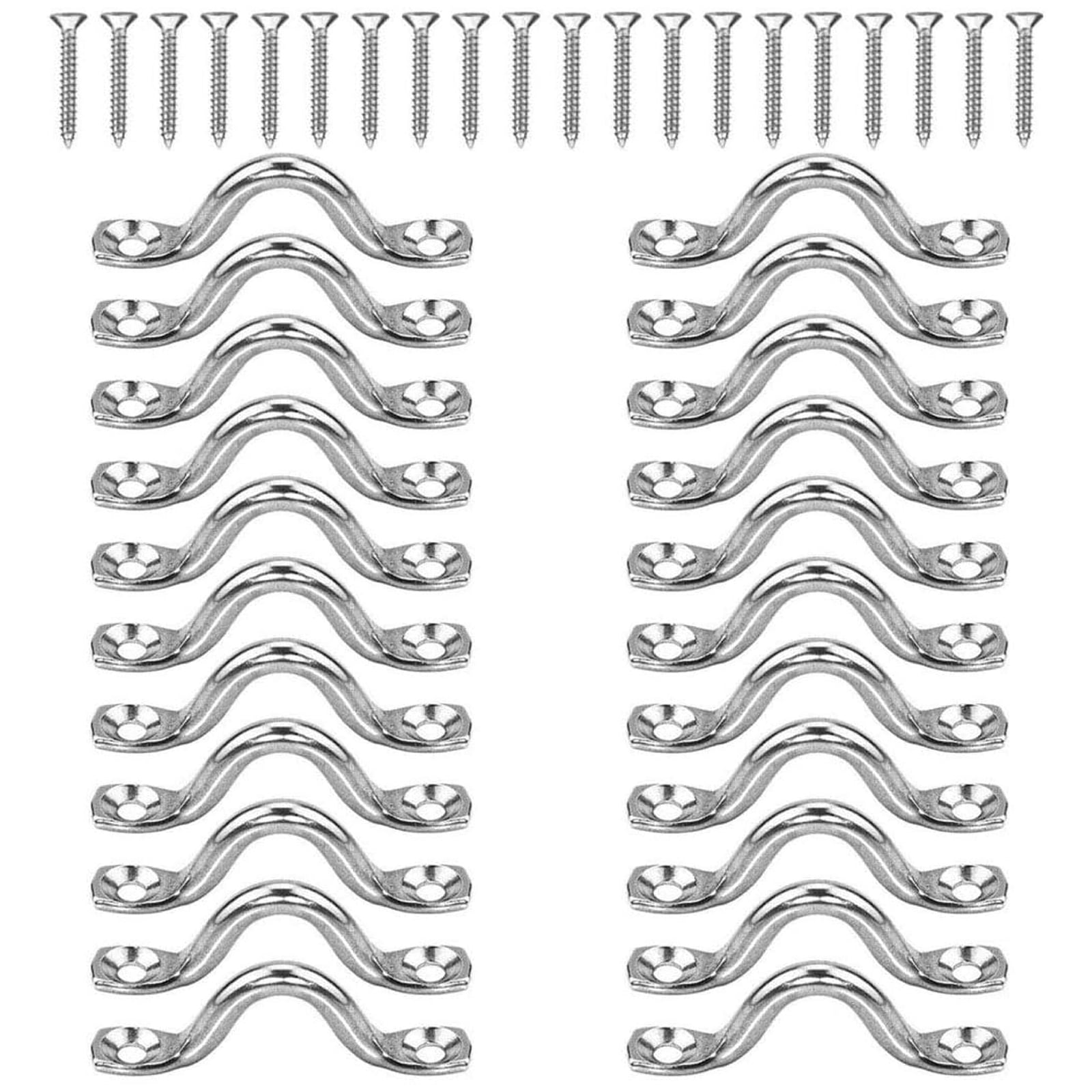 Industrial Strength U-Circle Mounting Straps, 22 Set with Upgraded ...