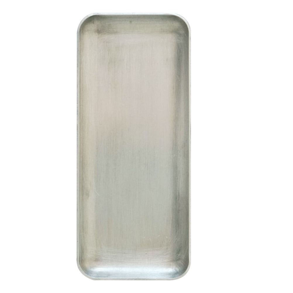 Industrial Style Aluminum Plate Vintage Rectangle Food Tray Storage ...