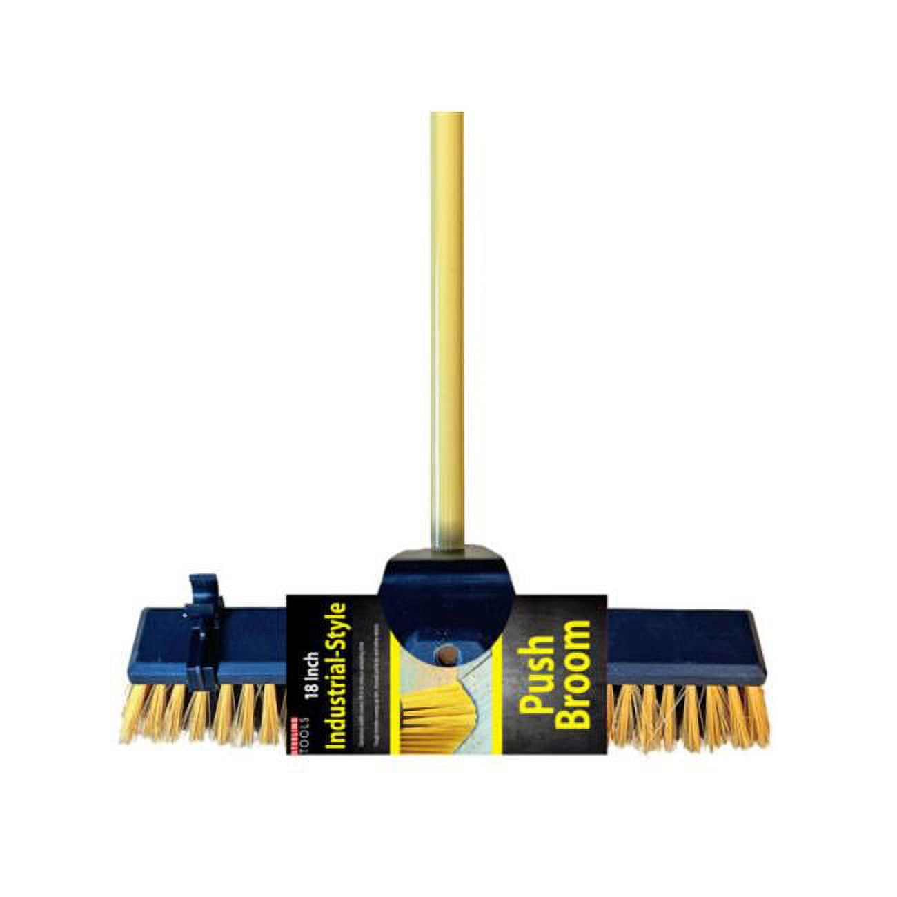 Industrial-Style Broom with Collapsible Head - Pack of 4 - Walmart.com