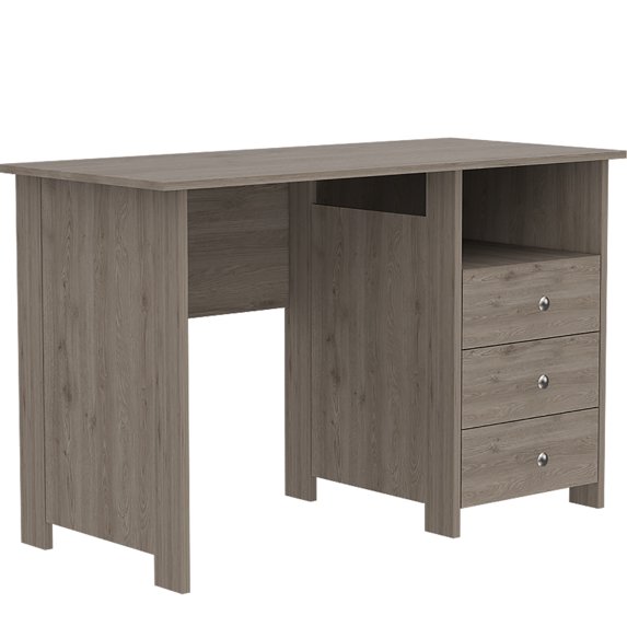 Industrial Style Desk & Pine Wood Build - Home Office Setup for a ...