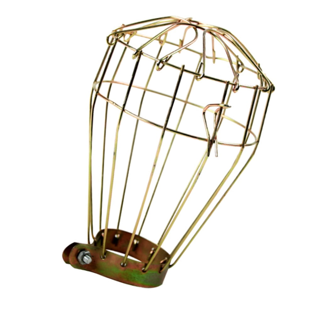 Industrial Styles Metal Bulb Guard Cage For Hanging Lights Vintage Iron Mesh Shade Protective ...