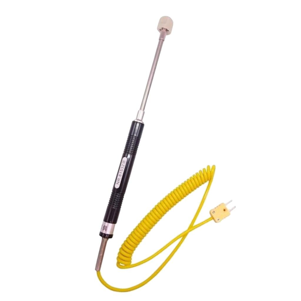 Industrial Surface Temperature Probe Black Handle Resister Temperature ...