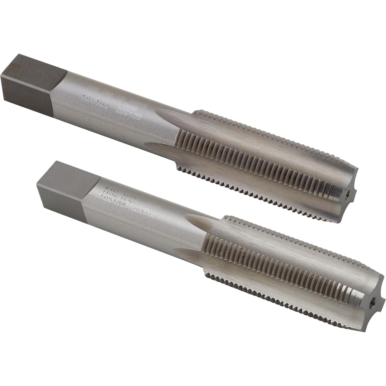 Industrial Taps, 11/16 Inch - 18 SAE Thread, LH and RH Pair - Walmart ...