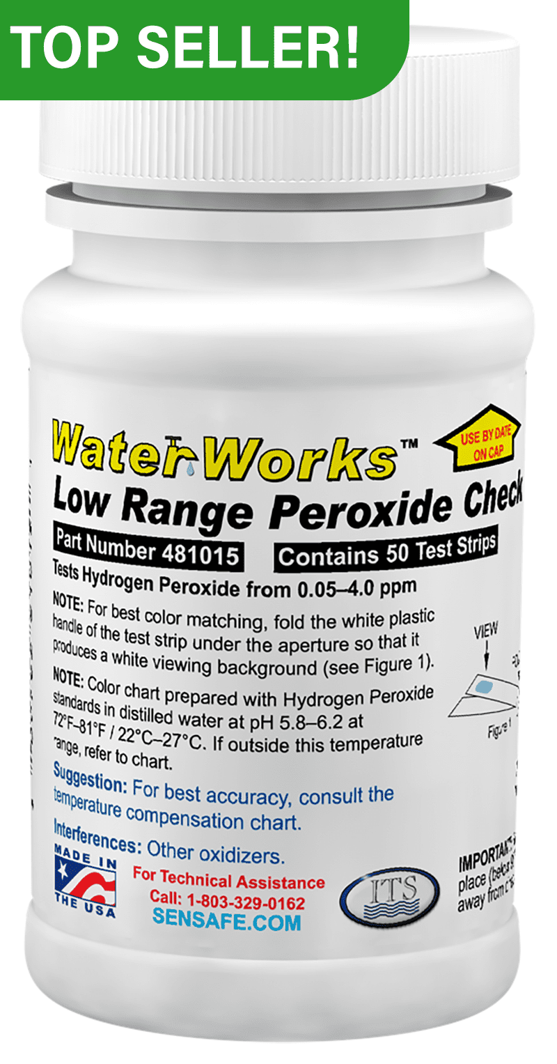 Industrial Test Systems 481015 Water Works Low Range Peroxide Check, 50 ...