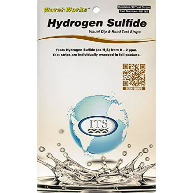 Industrial Test Systems 481167 WaterWorks Hydrogen Sulfide Water Test ...