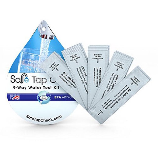 Industrial Test Systems Safe Tap Check 9-Way Water Test Kit - Walmart ...