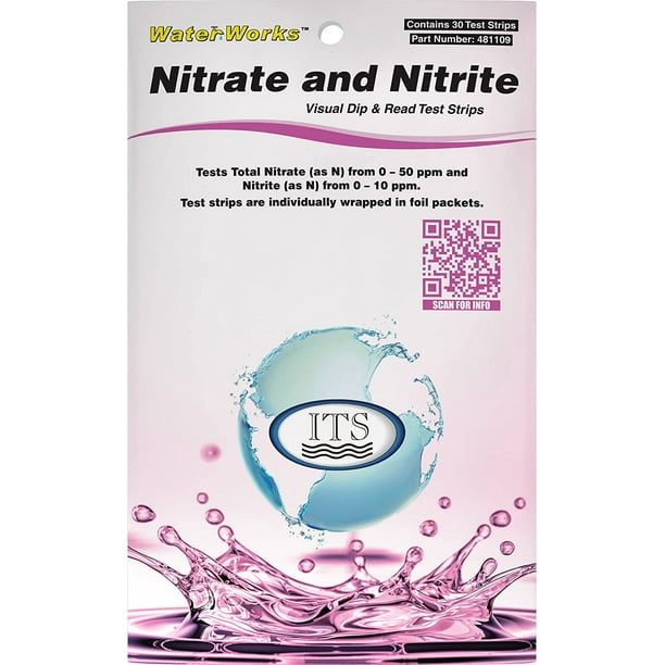 Industrial Test Systems WaterWorks 481109 Nitrate/Nitrite Nitrogen Test ...