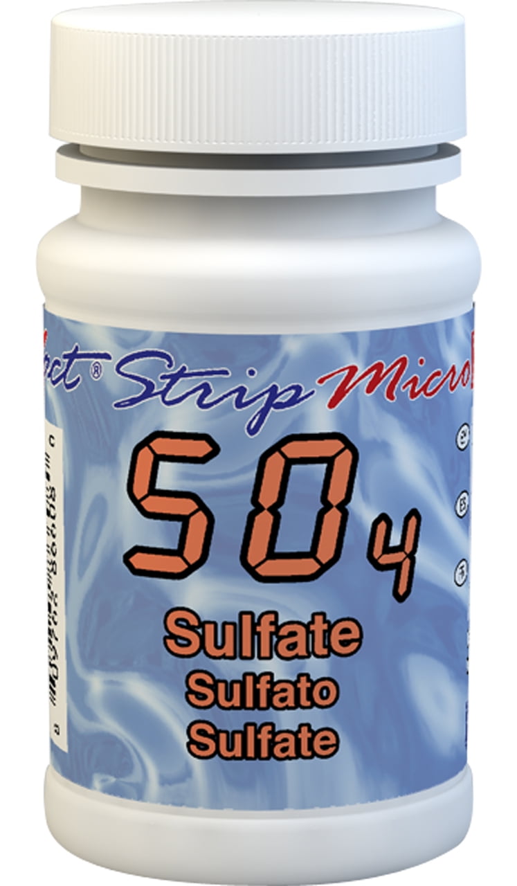 Industrial Test Systems eXact 486608 Micro Sulfate Strips, 0-150 ppm ...