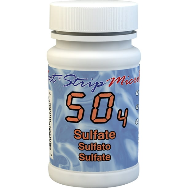 Industrial Test Systems eXact 486608 Micro Sulfate Strips, 0-150 ppm ...