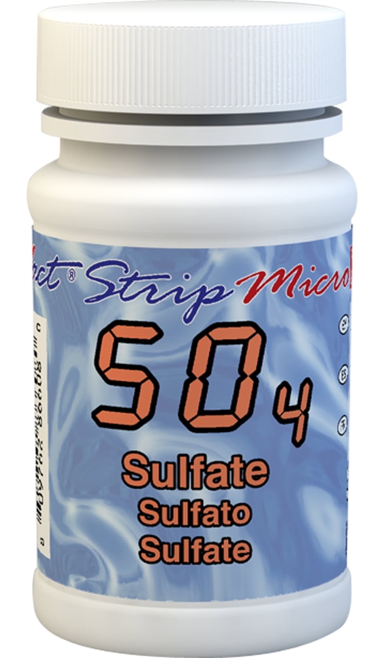 Industrial Test Systems eXact 486608 Micro Sulfate Strips, 0-150 ppm ...