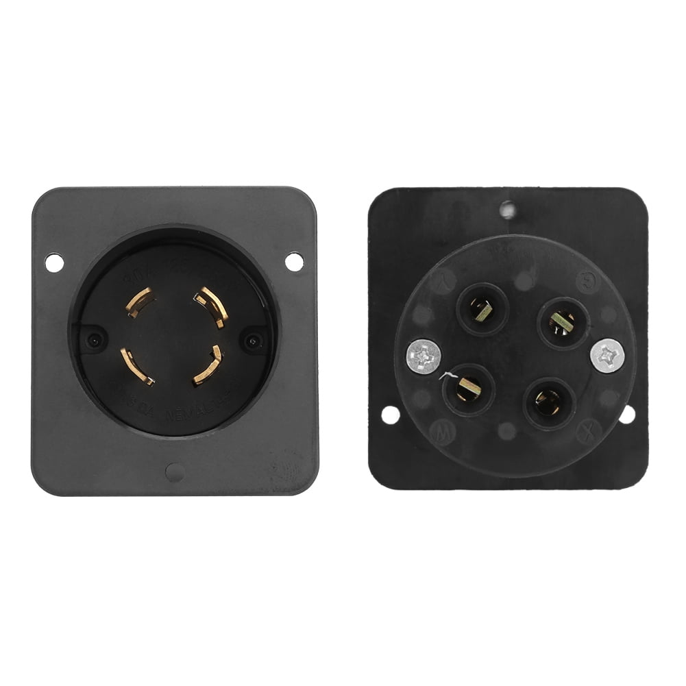 Industrial Us Plug, Nema L14-30C 4-Hole Us Socket Plug 30A 125V-250V Ul ...