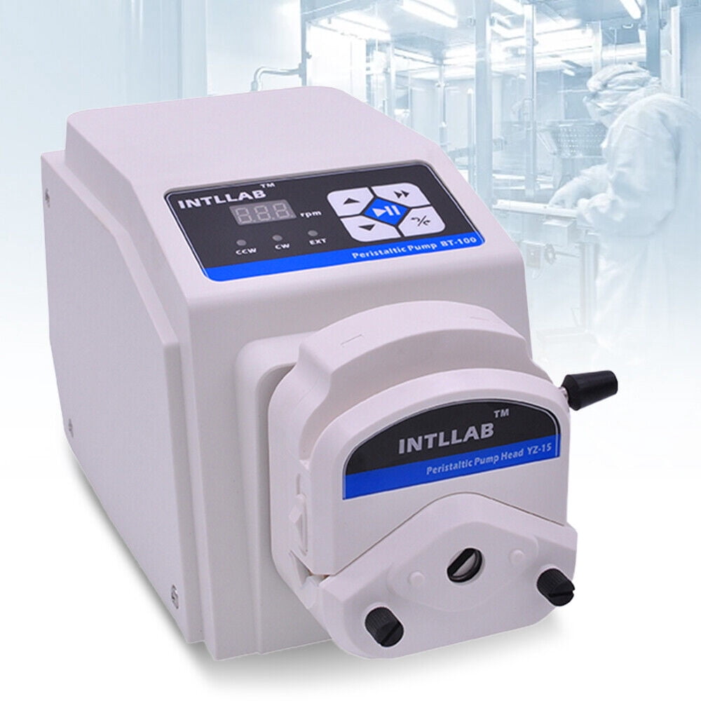 Industrial Variable Speed Peristaltic Pump Flow Stepper Motor W/2m ...