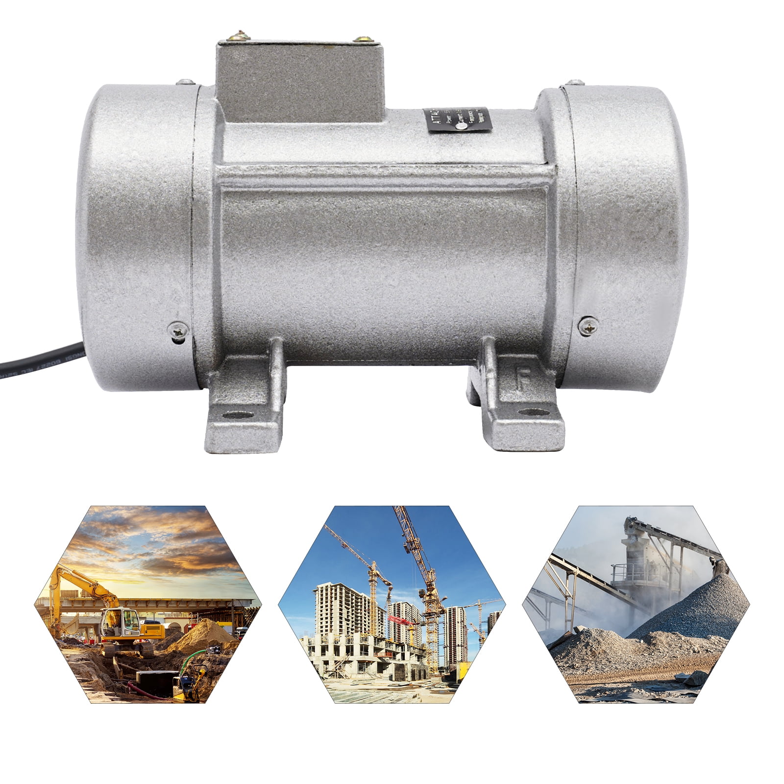 Industrial Vibration Motor Concrete Shaker 550W Vibrating Motor Table ...