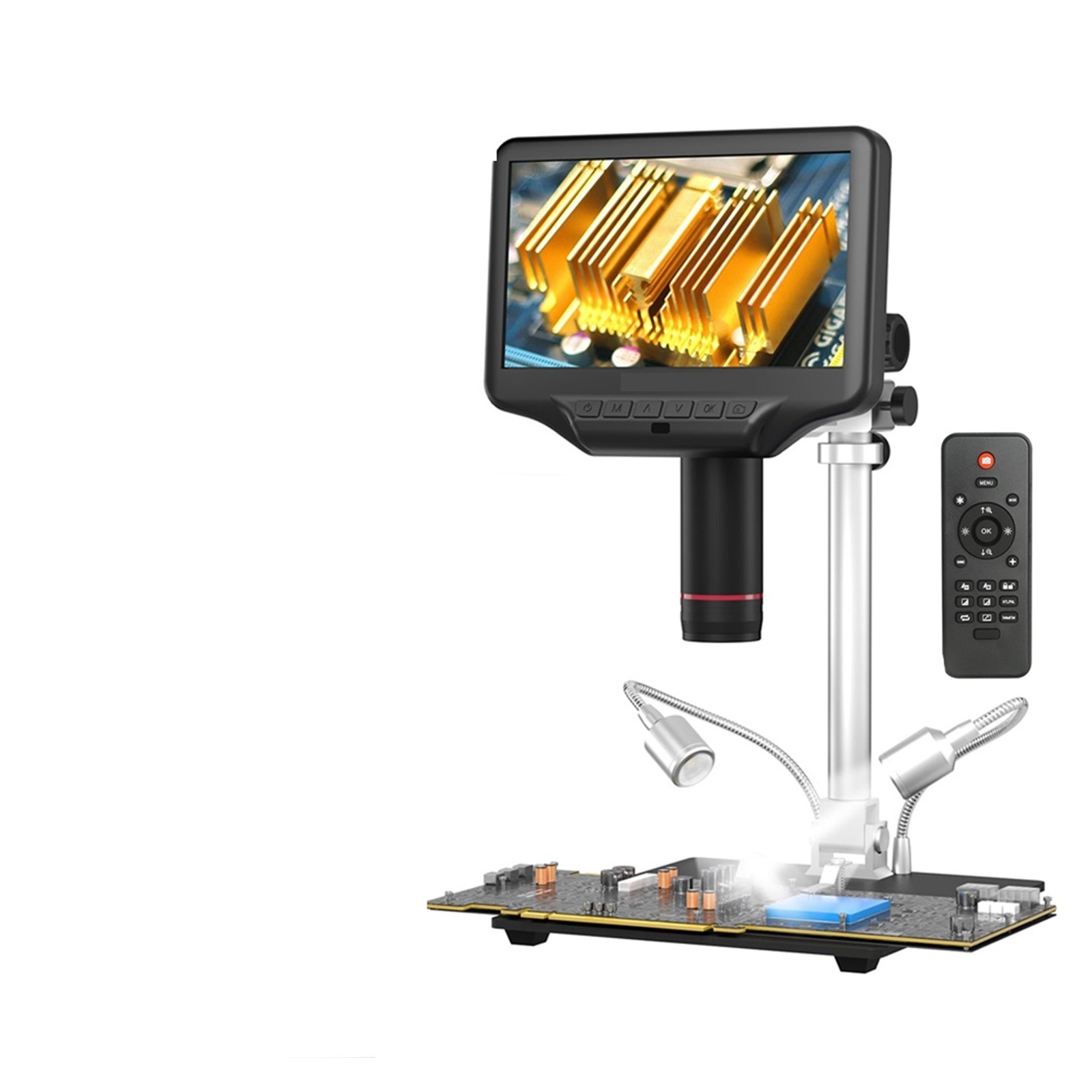 Industrial Video Scope 7 Inch 270X Digital Scope For Professional PCB ...