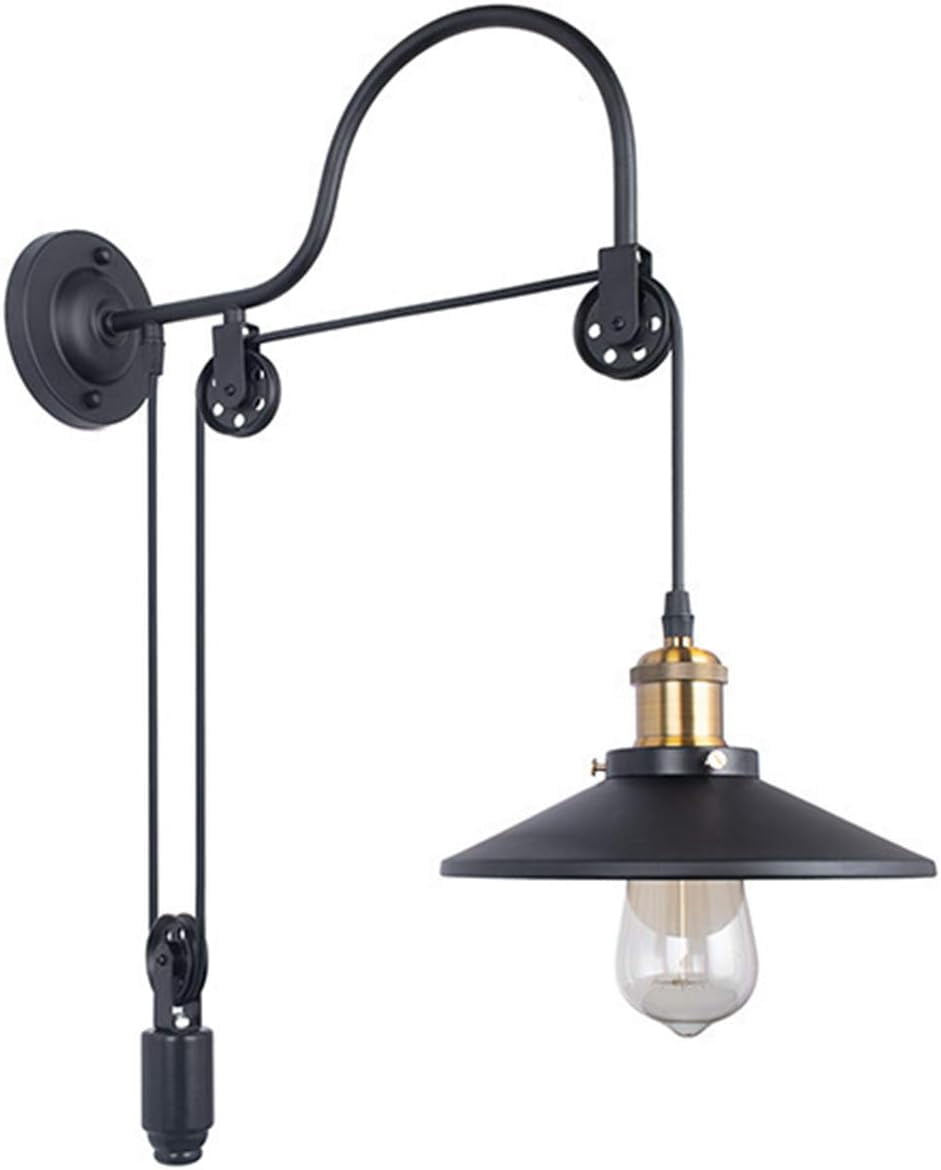 Industrial Wall Sconces, 1-Light Wall Light lighting Fixture Adjustable ...