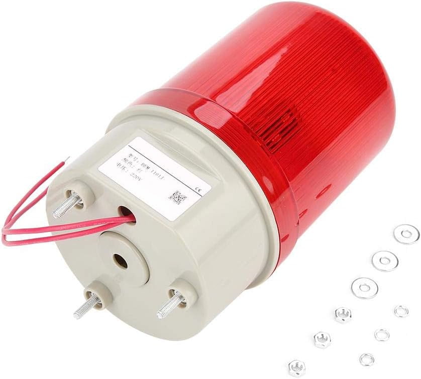 Industrial Warning Light - Red Strobe Light BEM-1101J - Walmart.com