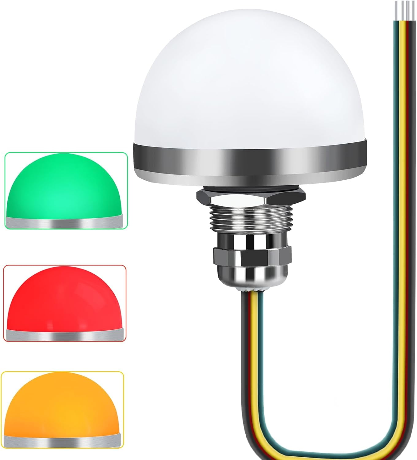 Industrial Warning Lights 24V DC/AC LED 3 Colors 1 Layer Column Signal ...